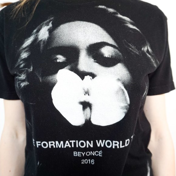 Beyonce | Tops | Beyonce Formation World Tour Tshirt | Poshmark